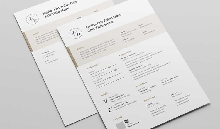 The 100 InDesign Resume Templates you need in 2020 – Redokun