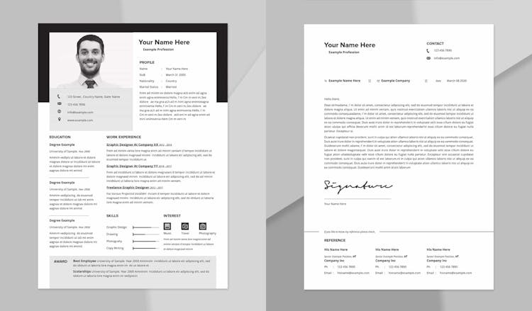 The 100 InDesign Resume Templates you need in 2020 – Redokun